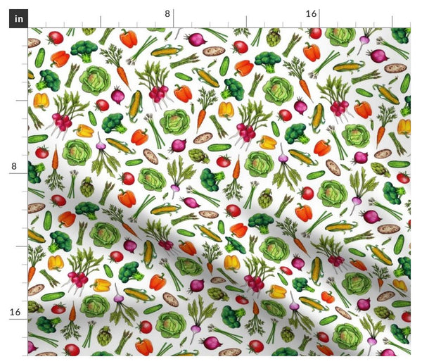 Garden Vegetable Summer Classic Neck Tie Dog Bandana – Paisley Paw Designs